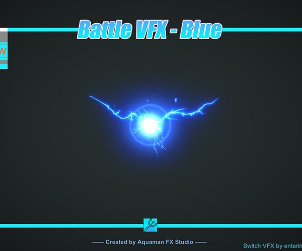 ArtStation - Battle VFX - Blue - URP And HDRP | Game Assets
