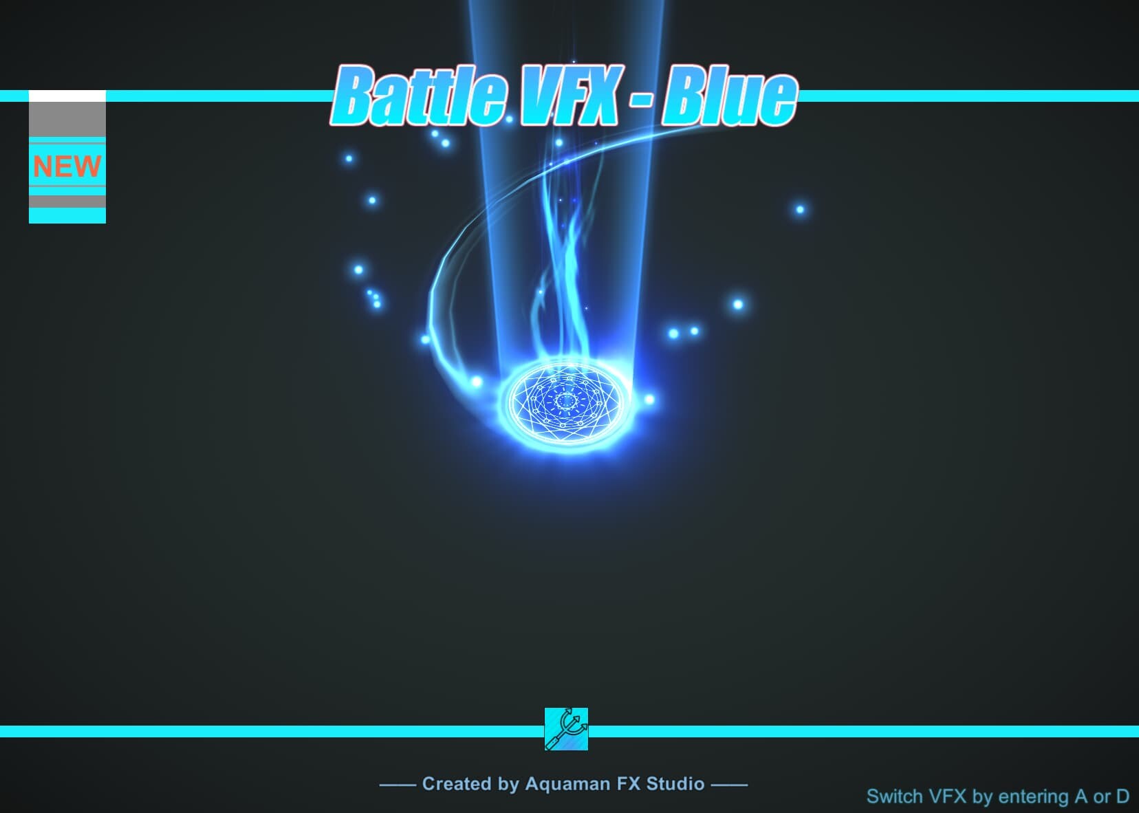 ArtStation - Battle VFX - Blue - URP And HDRP | Game Assets