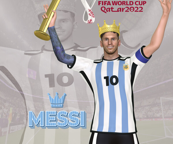 ArtStation - King Messi | Resources