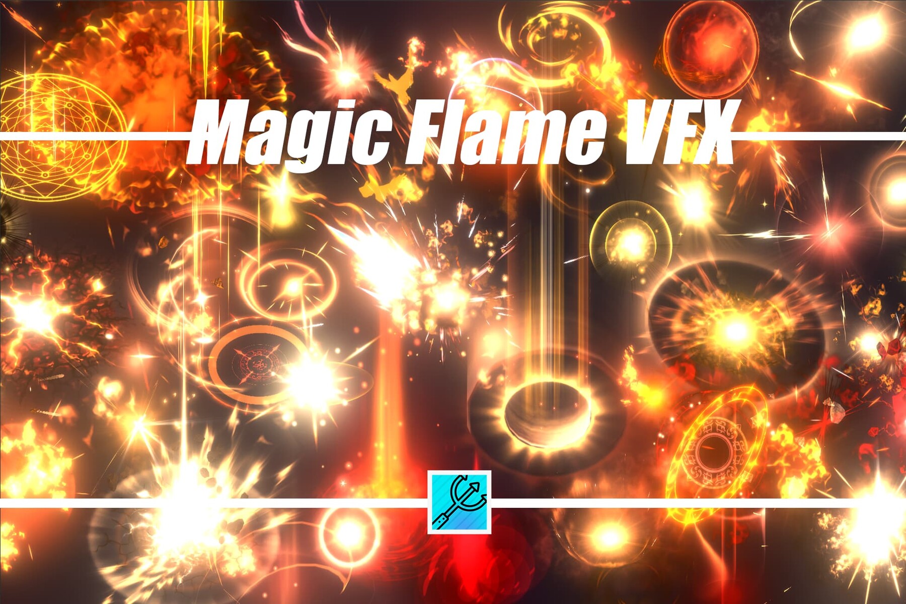 ArtStation - Unity Magic Flame VFX Effect | Game Assets