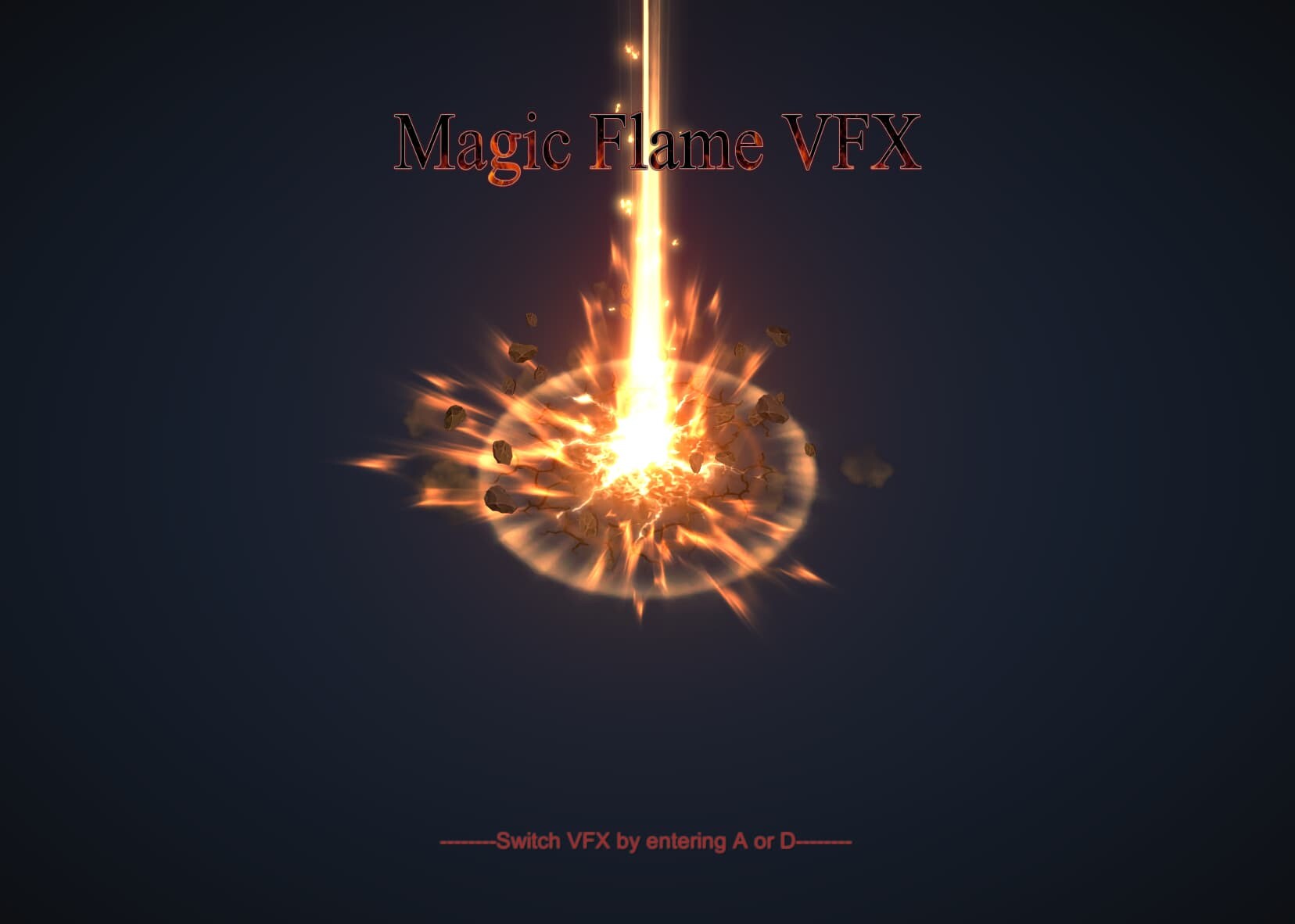 ArtStation - Unity Magic Flame VFX Effect | Game Assets