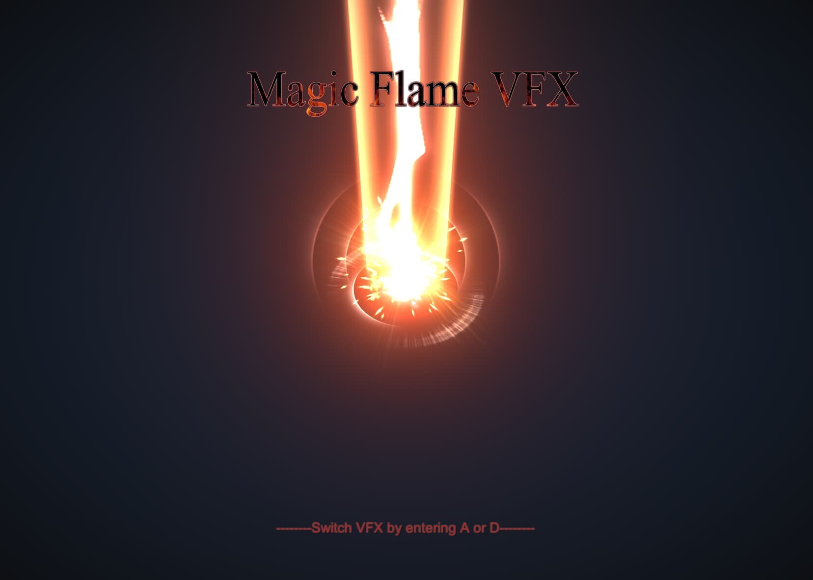 ArtStation - Unity Magic Flame VFX Effect | Game Assets