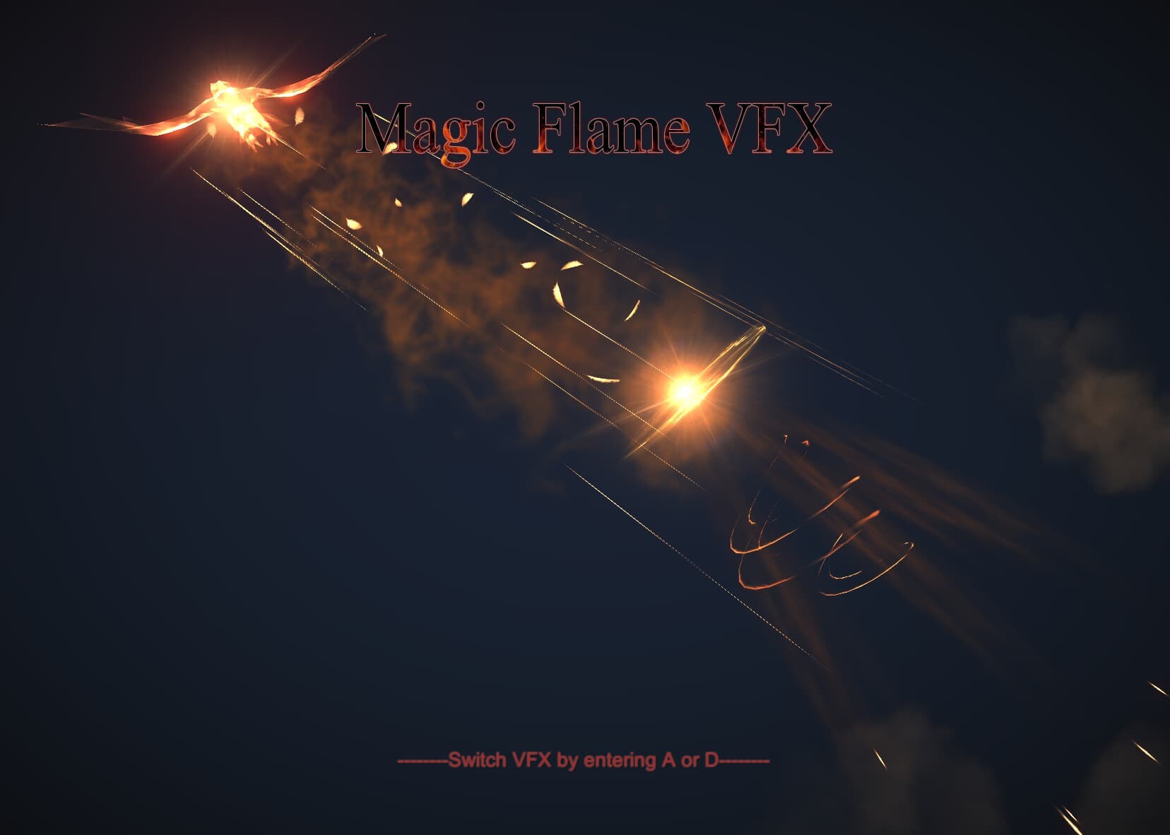 ArtStation - Unity Magic Flame VFX Effect | Game Assets