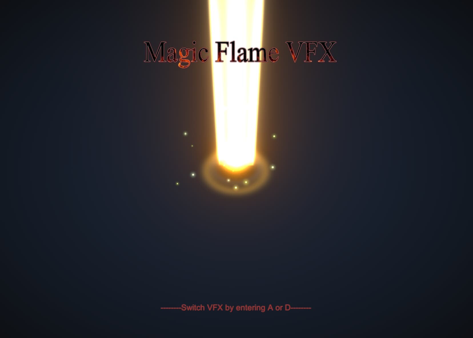 ArtStation - Unity Magic Flame VFX Effect - URP And HDRP | Game Assets