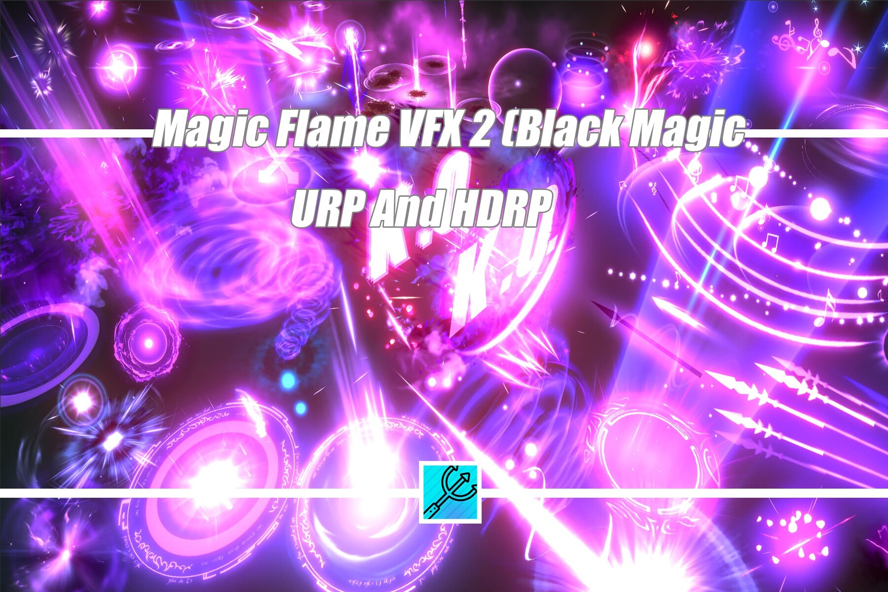 ArtStation - Unity Magic Flame VFX 2 Effect (Black Magic) - URP And ...