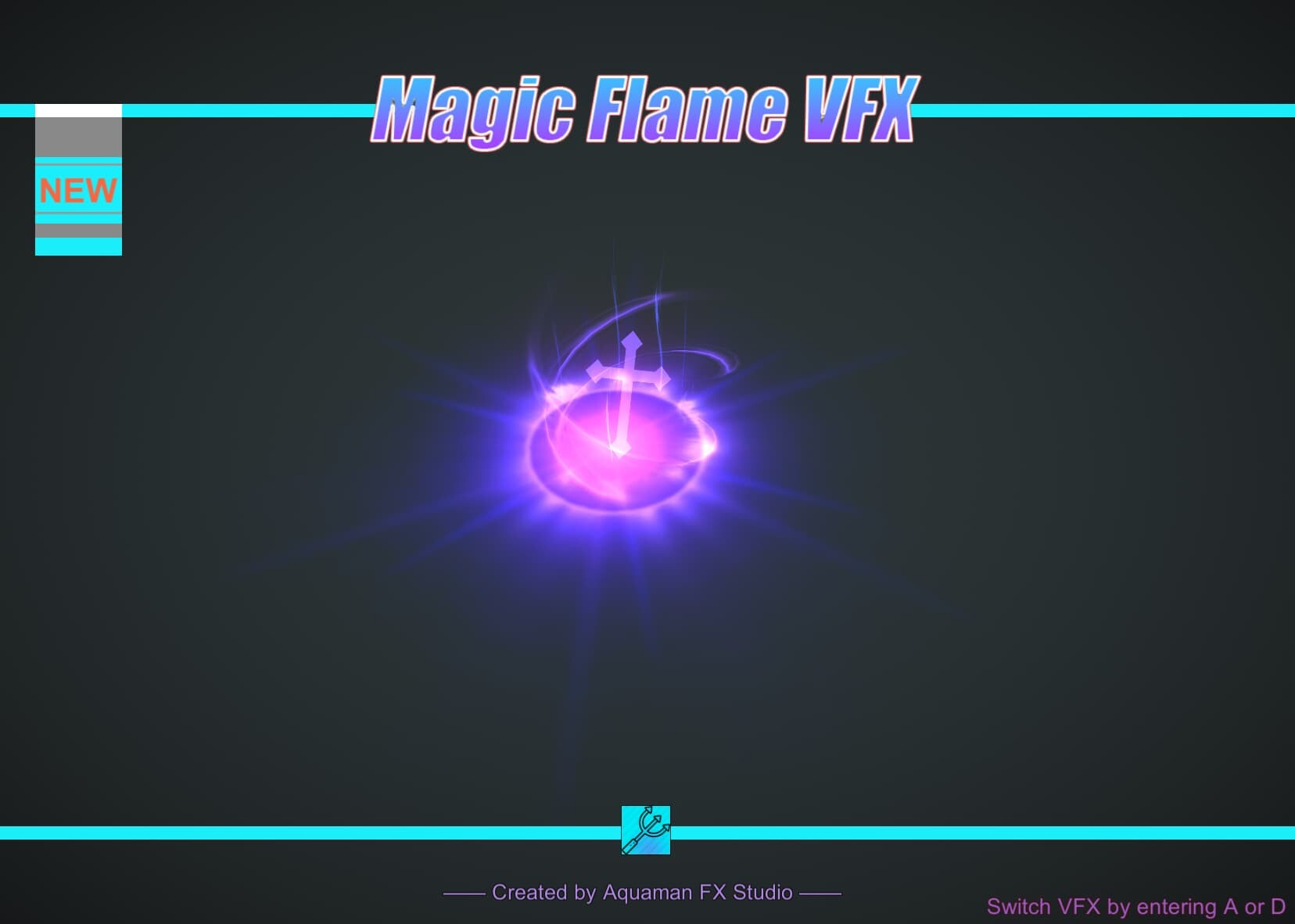 ArtStation - Unity Magic Flame VFX 2 Effect (Black Magic) - URP And ...