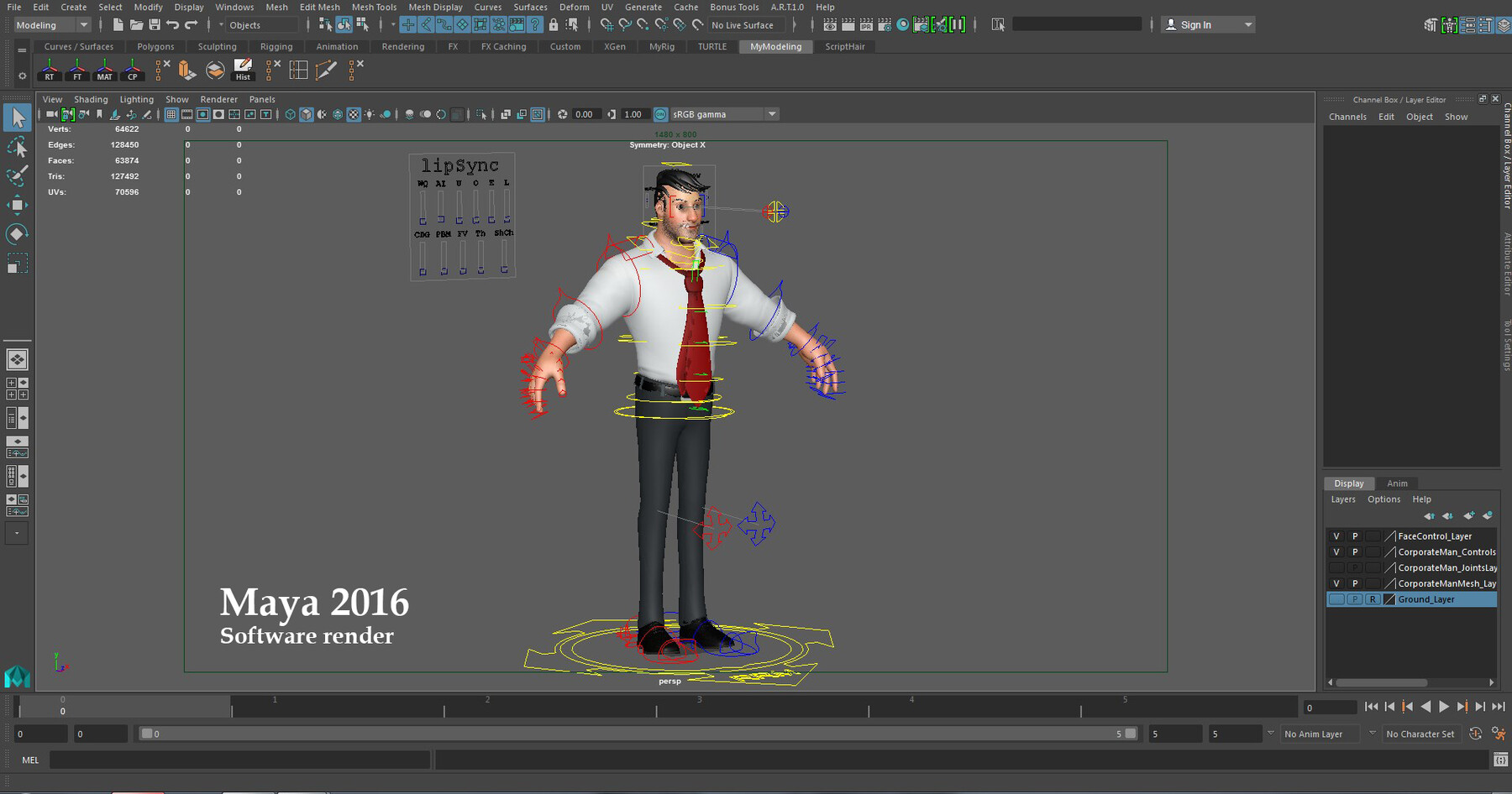 ArtStation - corporate man | Game Assets