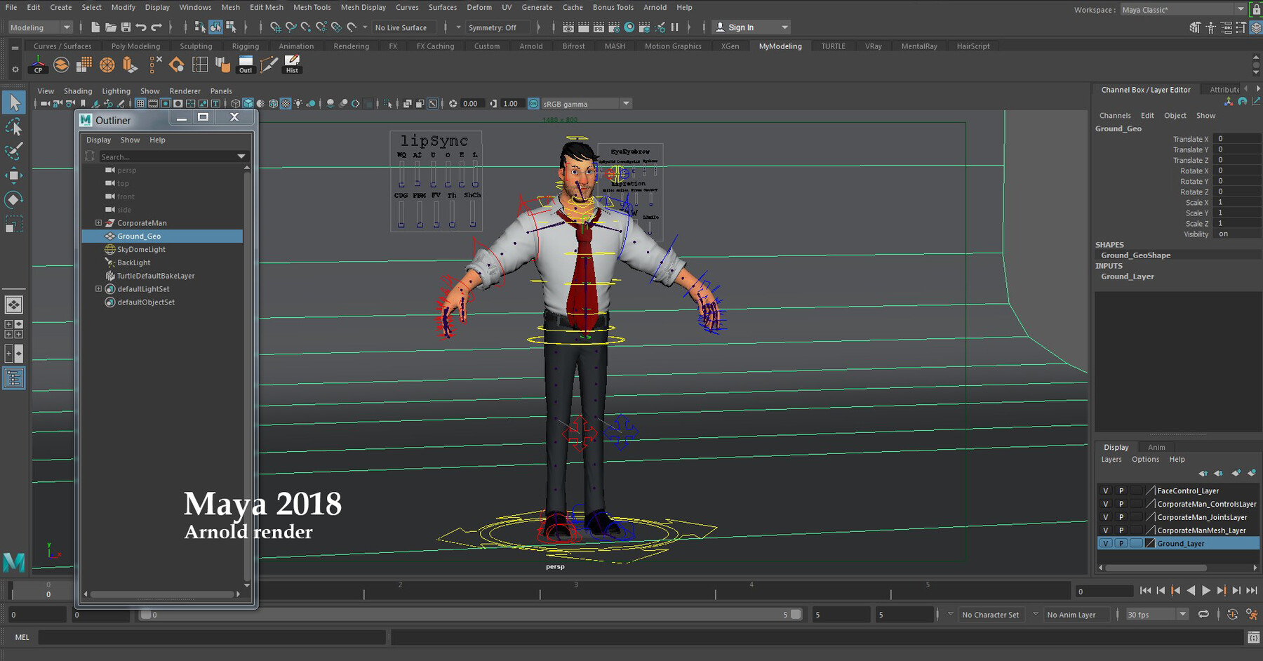 ArtStation - corporate man | Game Assets