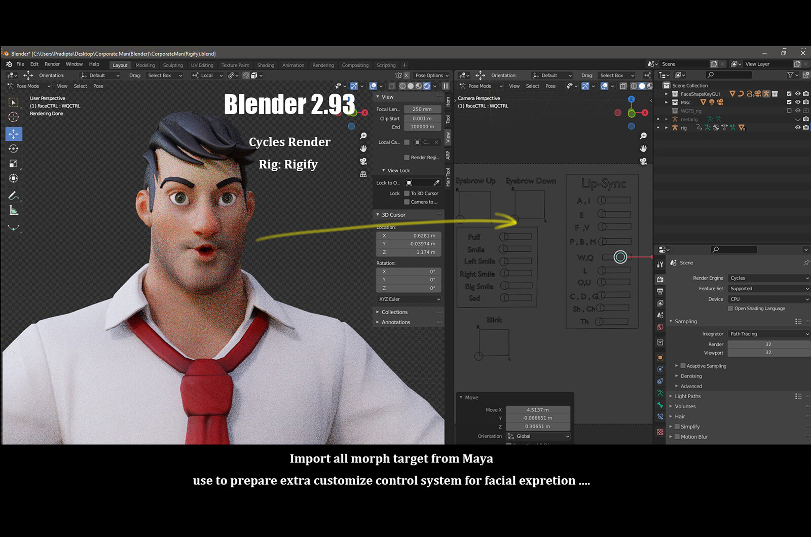 ArtStation - corporate man | Game Assets
