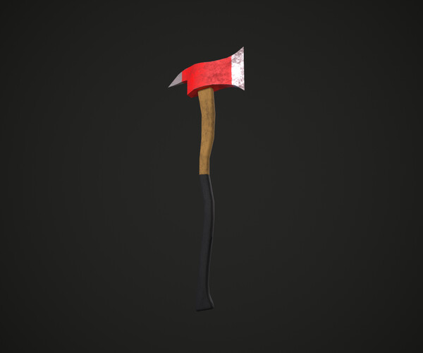 ArtStation - fire Axe 3d model | Game Assets