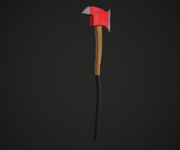 ArtStation - fire Axe 3d model | Game Assets