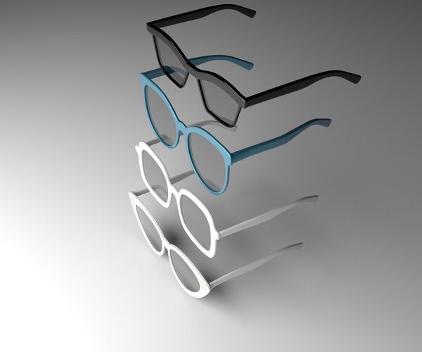 ArtStation - Eyeglasses | Game Assets