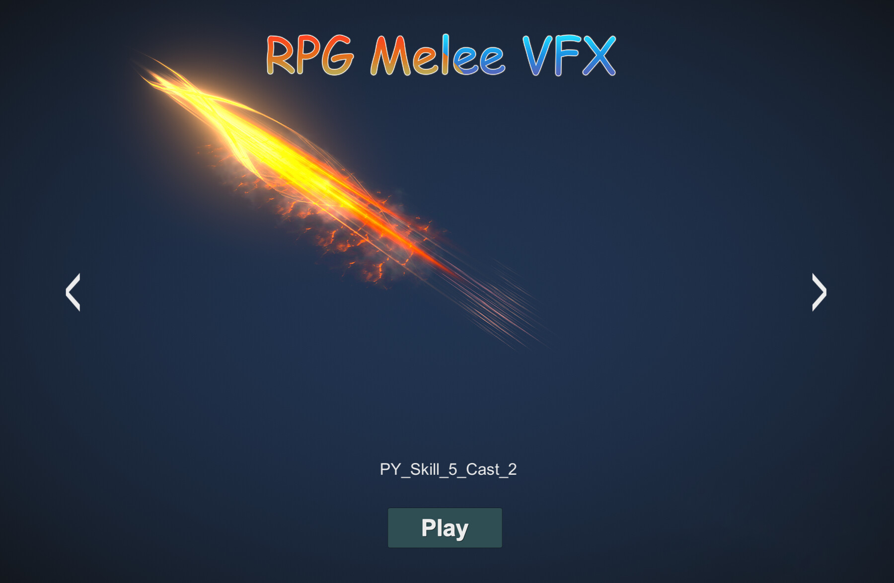 Artstation Unity Rpg Vfx Bundles Visual Effects Game Assets