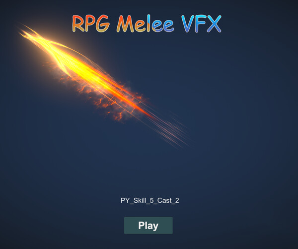 Artstation Unity Rpg Vfx Bundles Visual Effects Game Assets