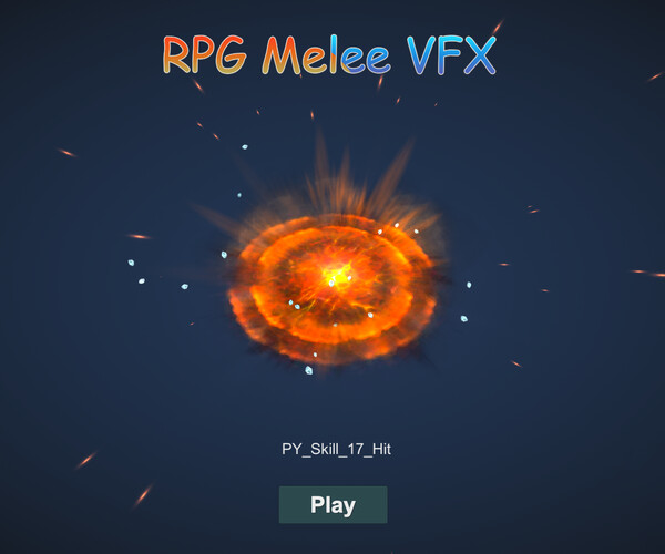 Artstation Unity Rpg Vfx Bundles Visual Effects Game Assets