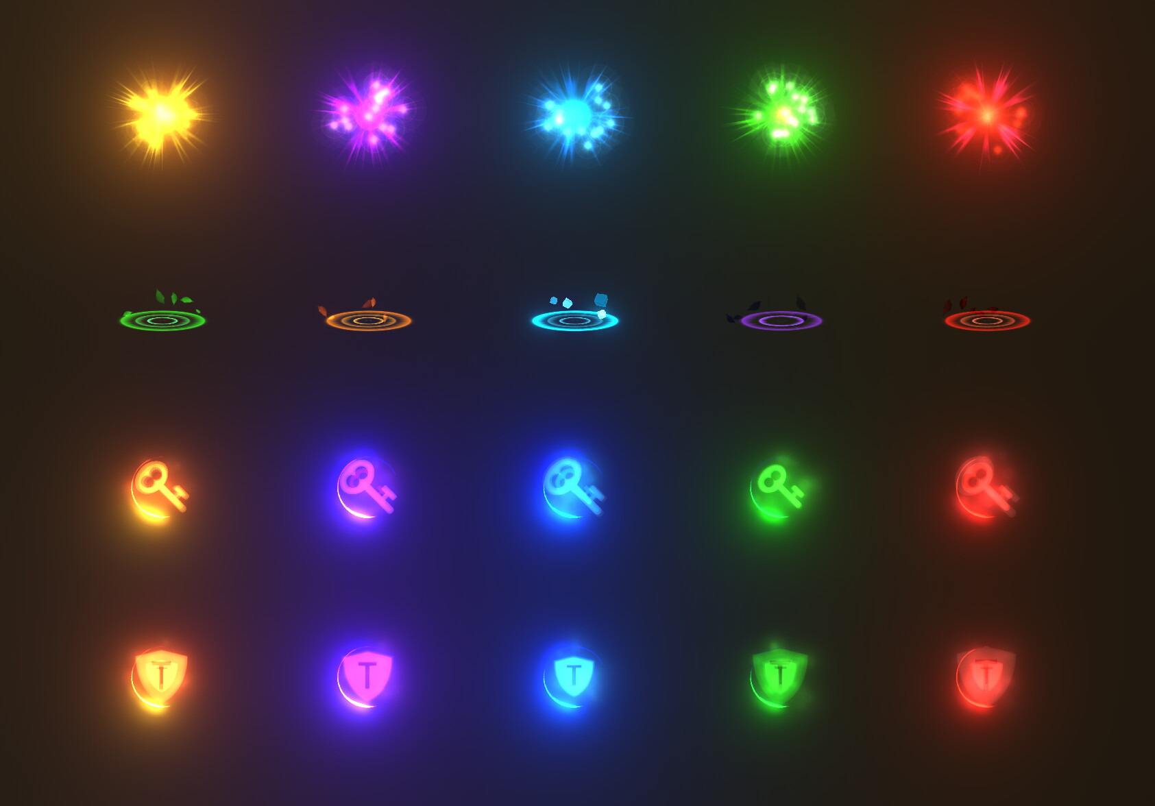 ArtStation - Unity UI Magic Vol.1 Visual Effects | Game Assets