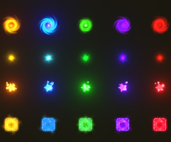 ArtStation - Unity UI Magic Vol.2 / Visual effects | Game Assets