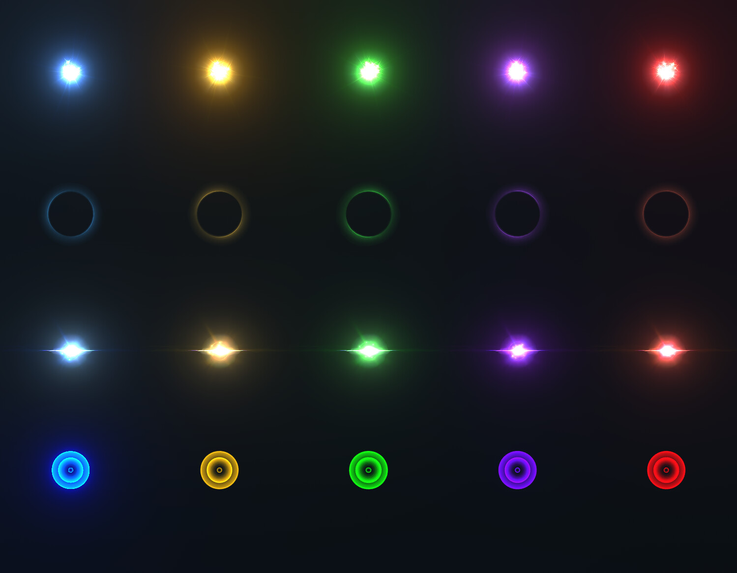 Artstation Unity Ui Magic Vol3 Visual Effects Game Assets
