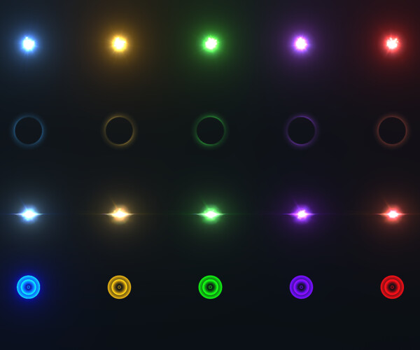 Artstation Unity Ui Magic Vol3 Visual Effects Game Assets