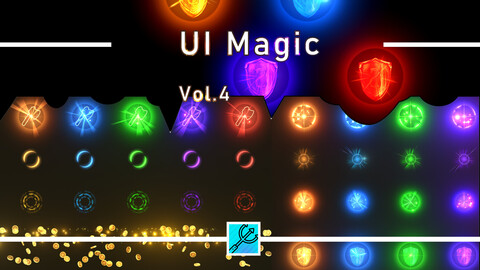 ArtStation - Unity UI Magic Vol.4 / Visual Effects | Game Assets