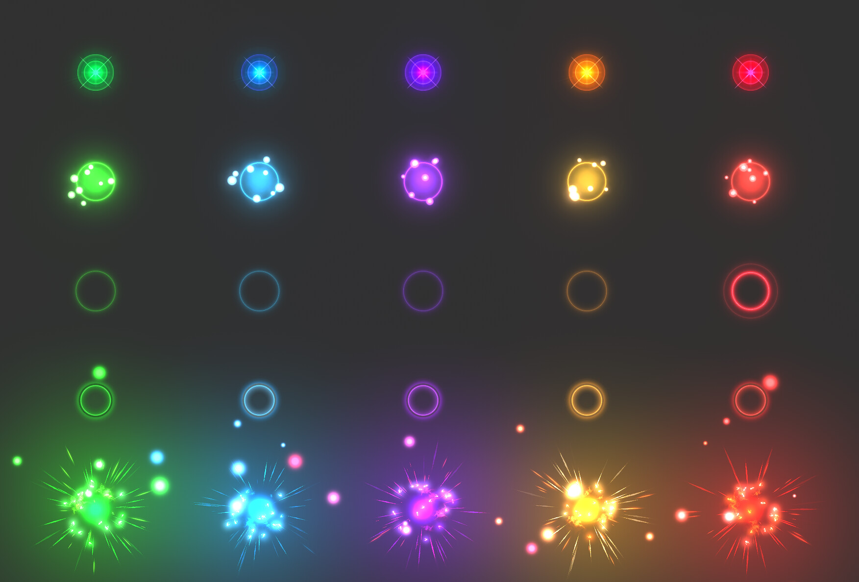 Artstation Unity Ui Vfx Package Vol3 Visual Effects Game Assets