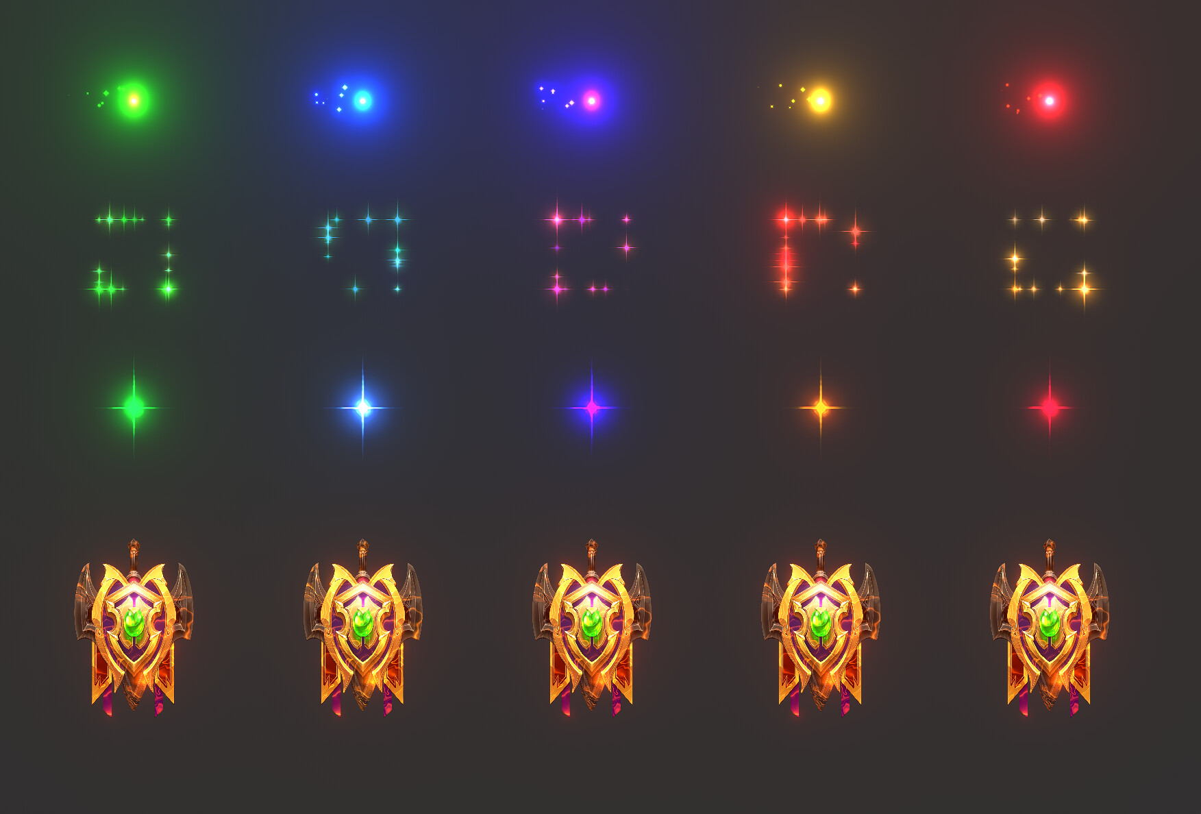 Artstation Unity Ui Vfx Package Vol3 Visual Effects Game Assets