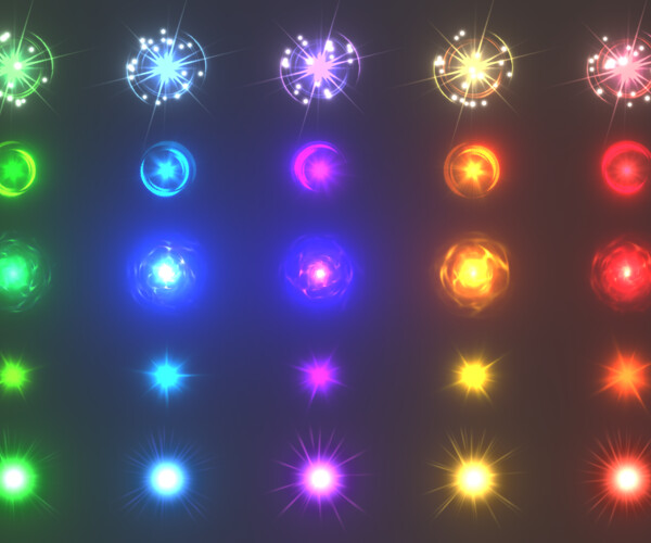ArtStation - Unity UI VFX Package Vol.4 / Visual Effects | Game Assets