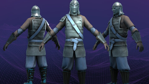 ArtStation - Armor Stylized RPG Fantasy - Character Pack 04 | Game Assets