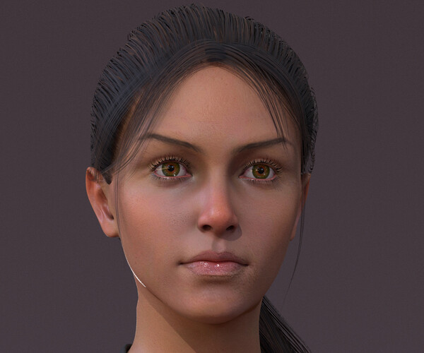 ArtStation - Female Base rig | Game Assets