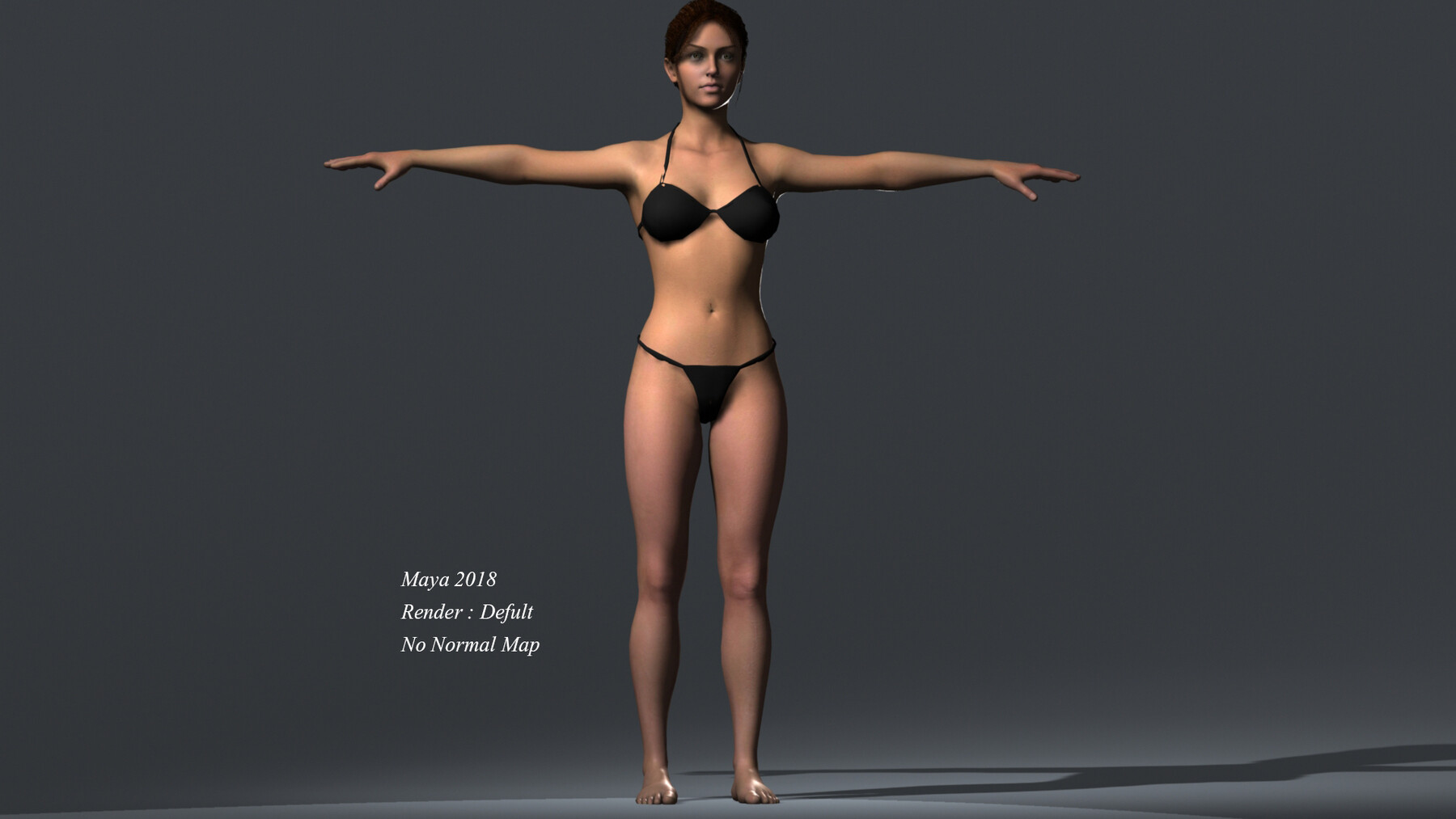 ArtStation - Female Base rig | Game Assets