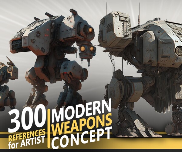 ArtStation - 300 Modern Weapons Concept - References for Artist | Artworks