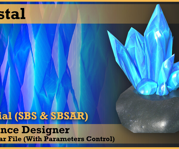 ArtStation - crystal - VOL 04 _ SBS & SBSAR | Game Assets