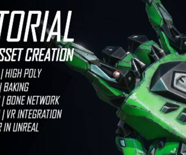 Artstation Tutorial Game Asset Creation From Blockout To Lp In