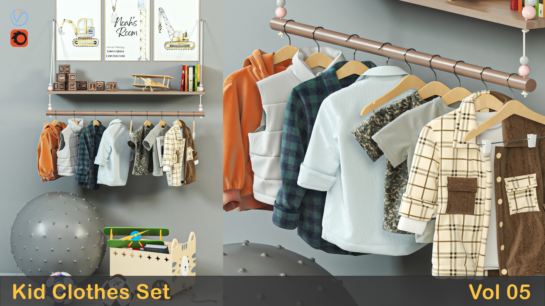 ArtStation - Kid Clothes Set | Resources