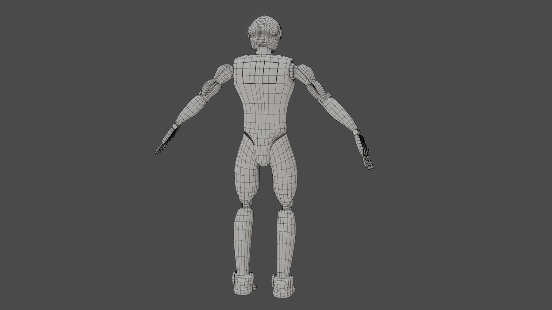 ArtStation - Sci-Fi Cyborg - Low Poly Game Ready PBR | Game Assets