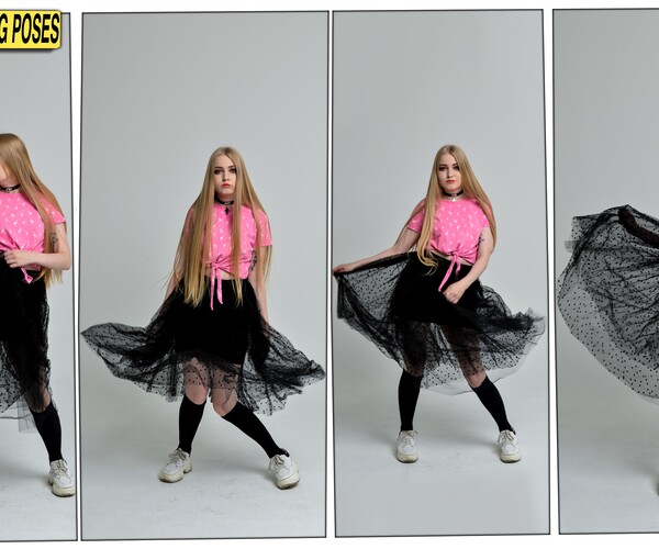 ArtStation - Different standing poses | Resources