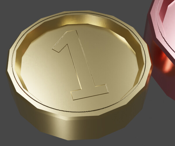 ArtStation - Game Coins / Pickups - 3 Variations | Game Assets