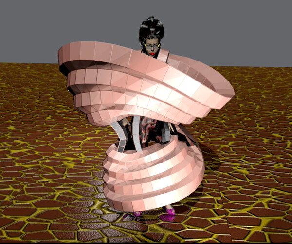 ArtStation - Mathematical object fashion-show | Artworks