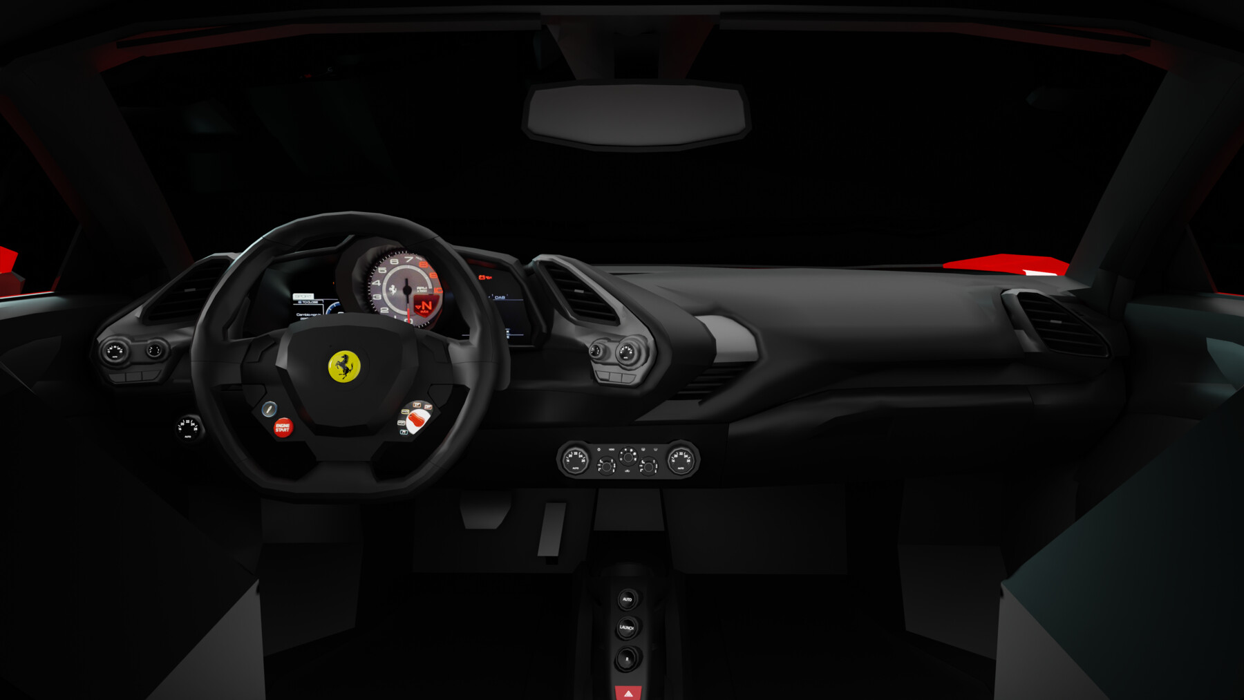 ArtStation - 3D Ferrari SF90 2022 with textures | Game Assets