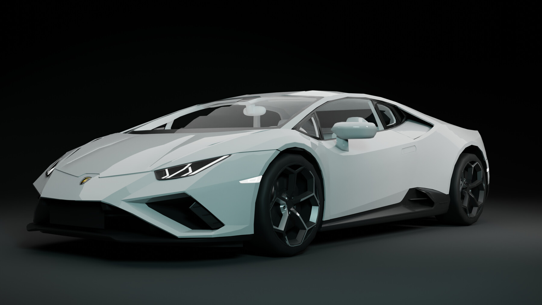 ArtStation - 3D Lamborghini Huracan model with textures | Game Assets