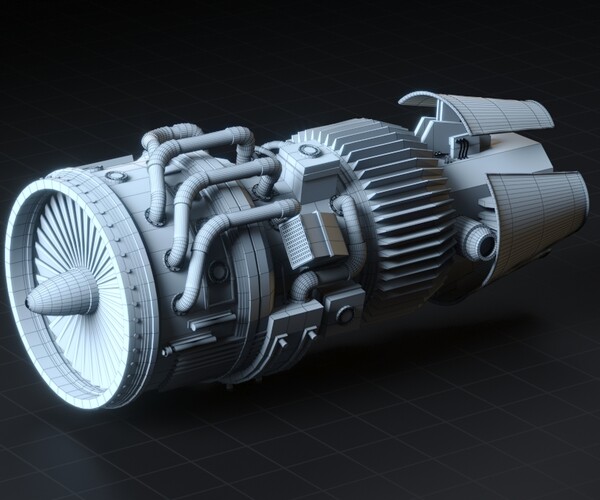 ArtStation - Engine Sci-Fi | Resources