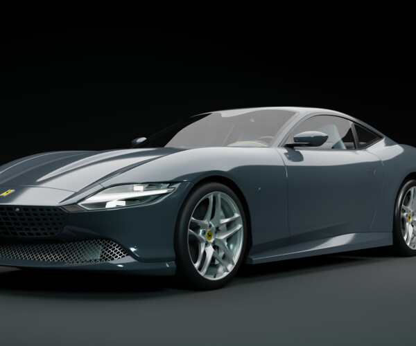 ArtStation - 17 Luxury 3D Car Model Pack with textures | Resources