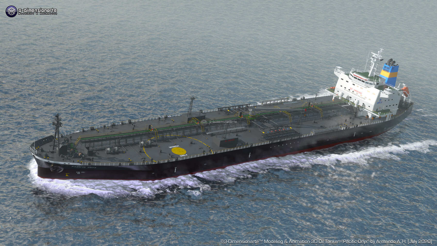 ArtStation - Oil Tanker D/W 50,000MT | Resources