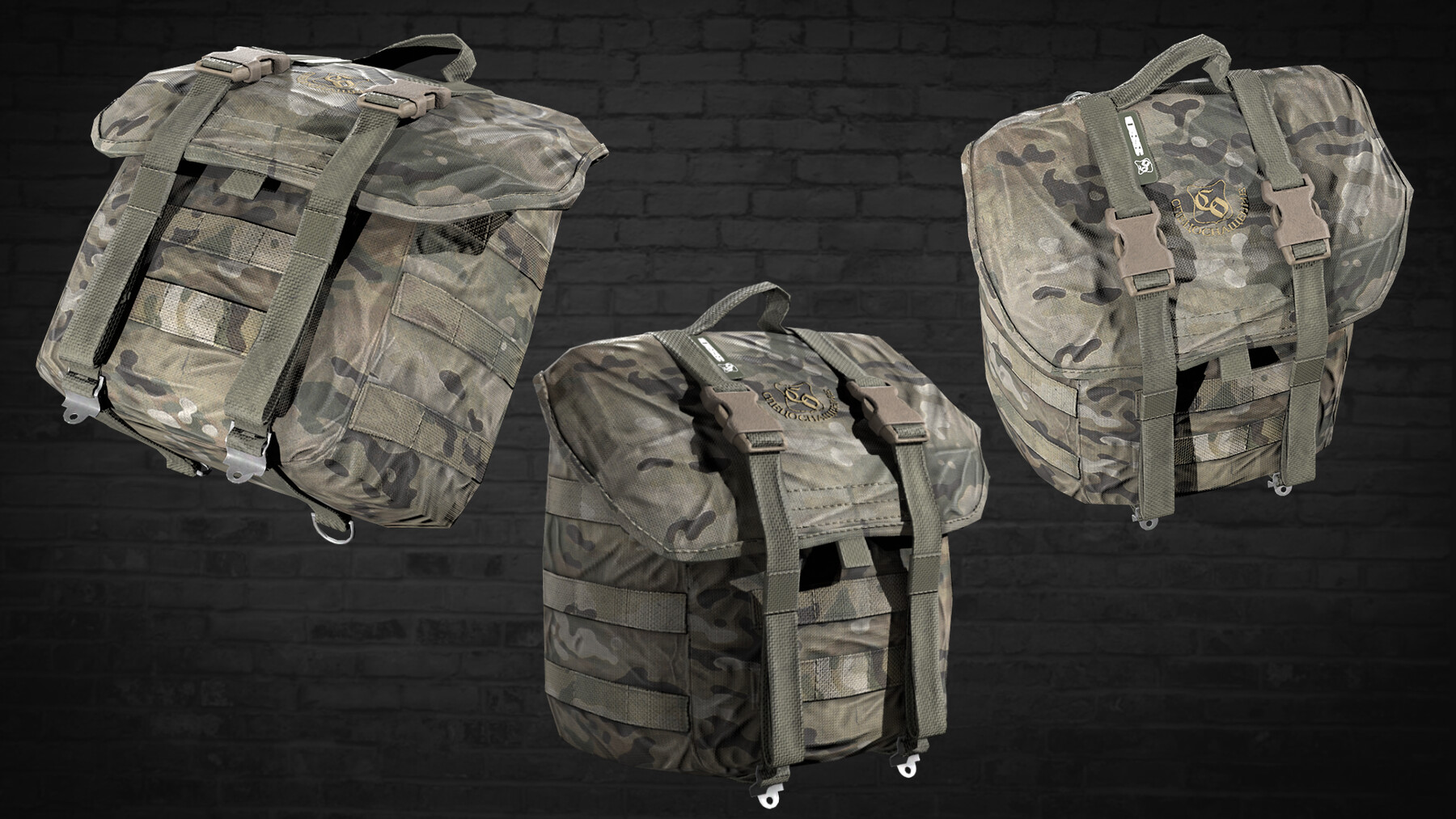 3DMA Studios - MILITARY Game Ready Russian BZF Smersh Buttpack ...