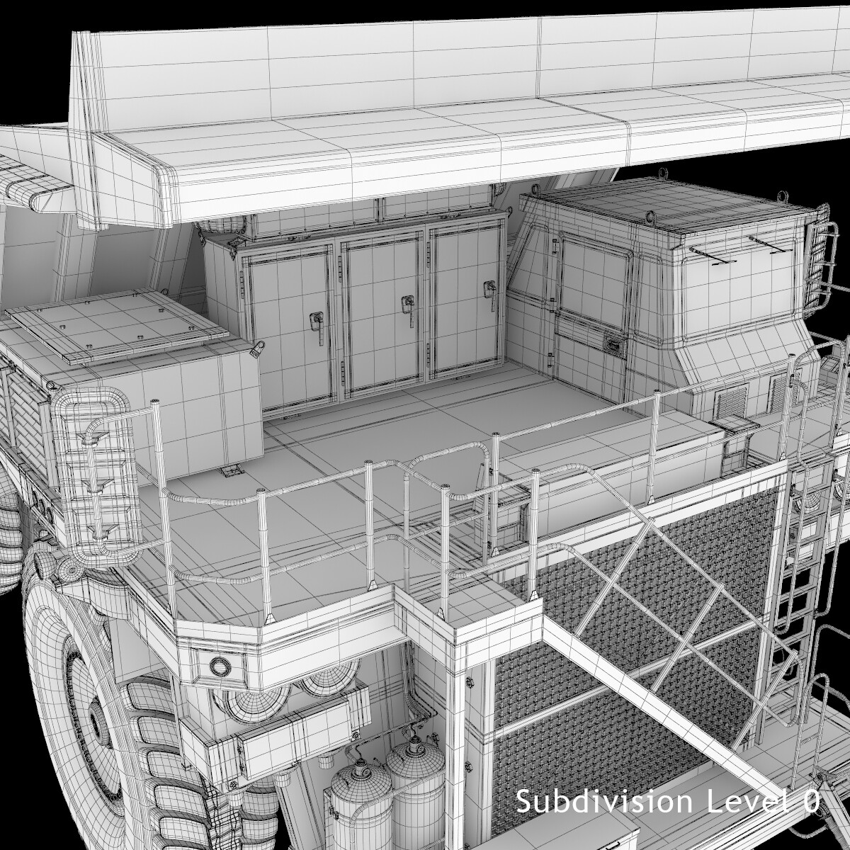 ArtStation - Mining Dump Truck | Game Assets