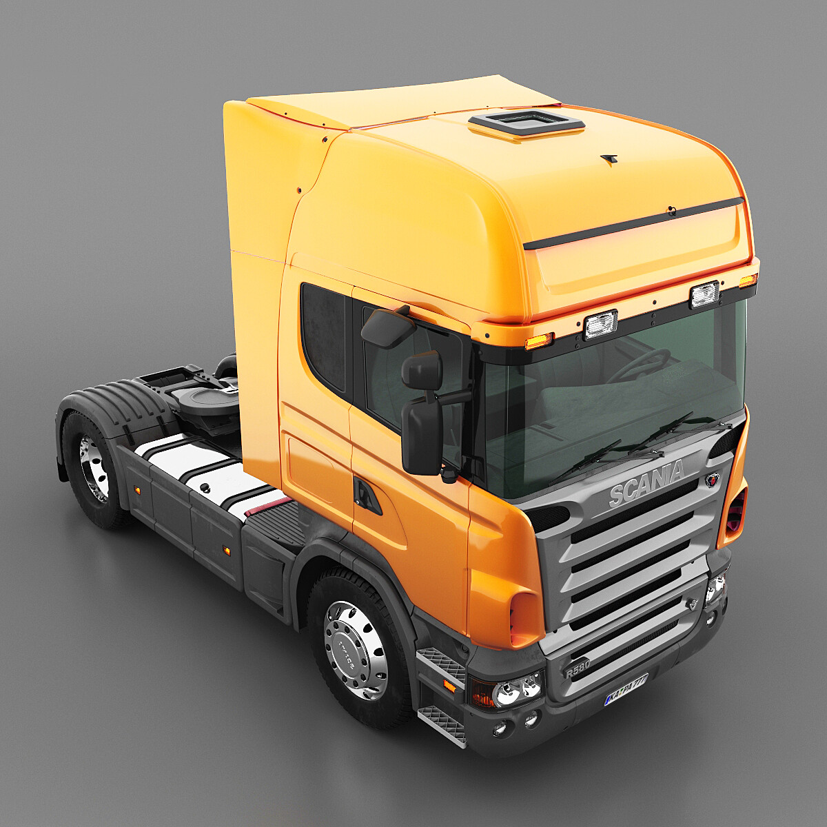 ArtStation - Scania R580 | Game Assets