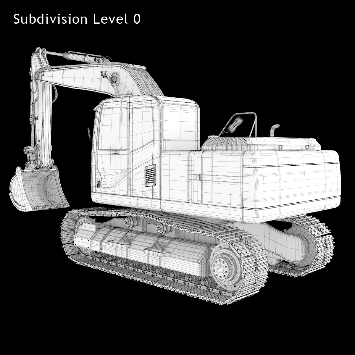 ArtStation - Excavator | Game Assets