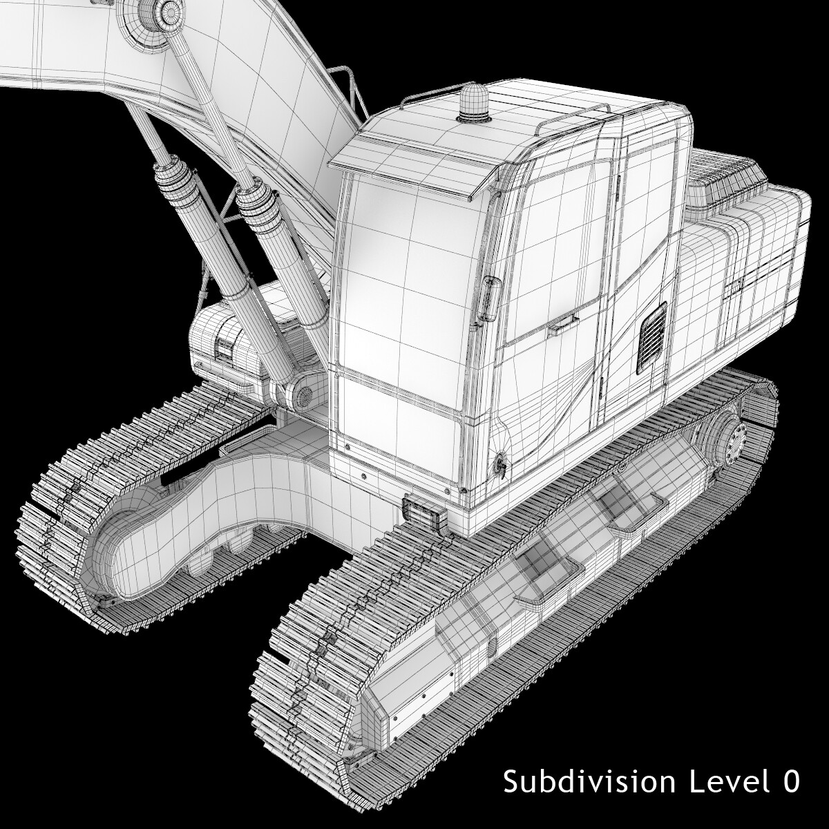 ArtStation - Excavator | Game Assets