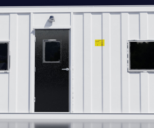 ArtStation - shipping container laboratory or Conex low poly | Game Assets