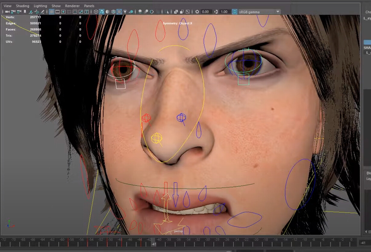 ArtStation - Lara Croft Cozumel Disguise Animation Rig | Game Assets